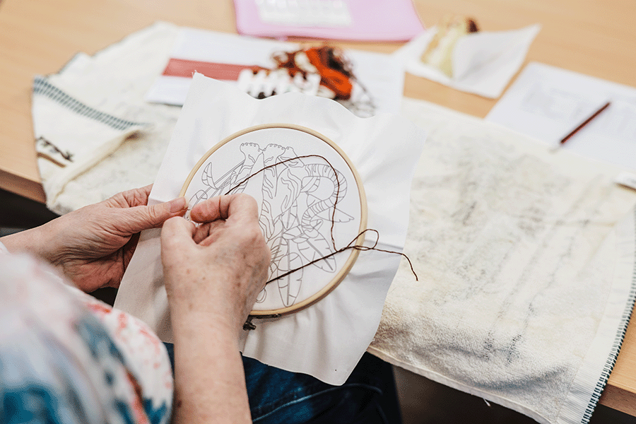 Embroidery Class - Endeavour Hills Neighbourhood Centre